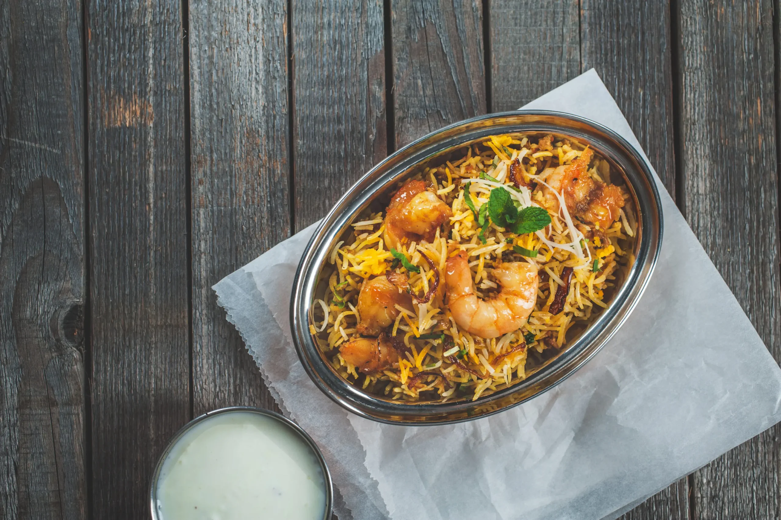 Prawn Biryani |Bombay Express